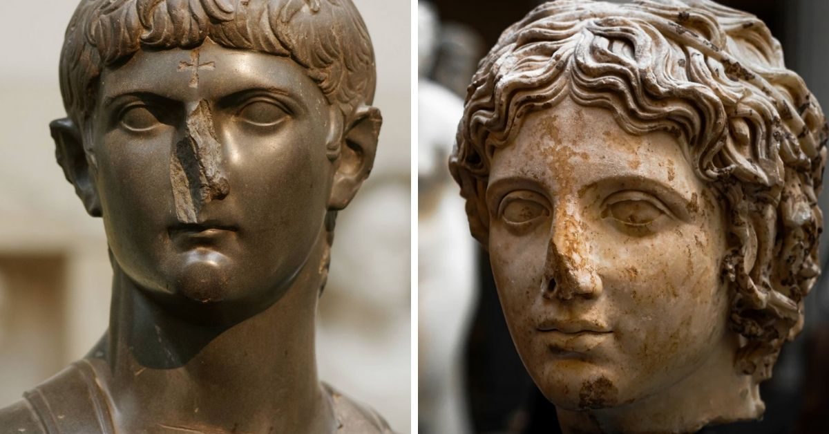 Here's Why Ancient Statues And Sculptures Have Missing Noses Here's Why Ancient Statues And Sculptures Have Missing Noses